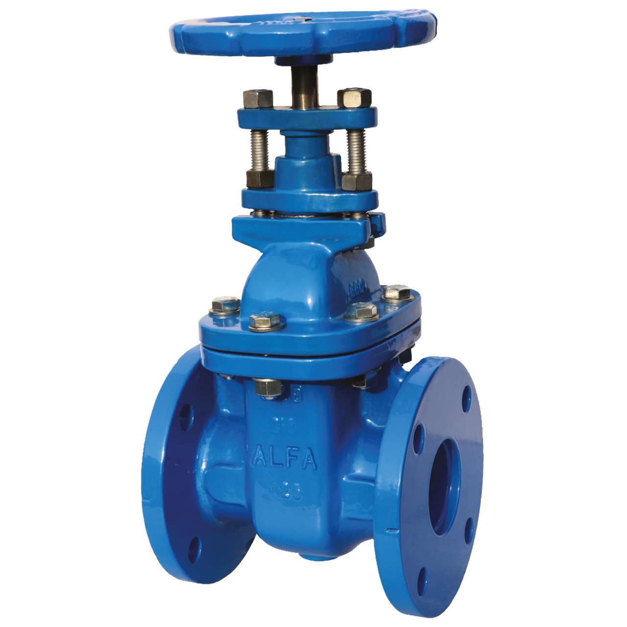 VÁLVULA DE COMPUERTA, VÁSTAGO FIJO JUEGO DE ESTOPEROS, MEDIDA: 2″ – Alfa